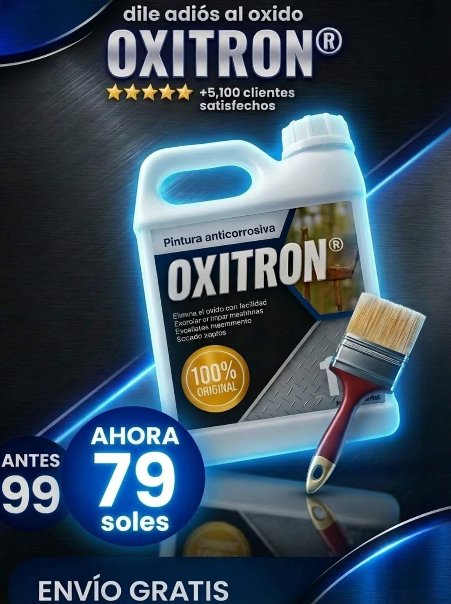 PINTURA ANTICORROSIVA OXITRON – Mi tienda