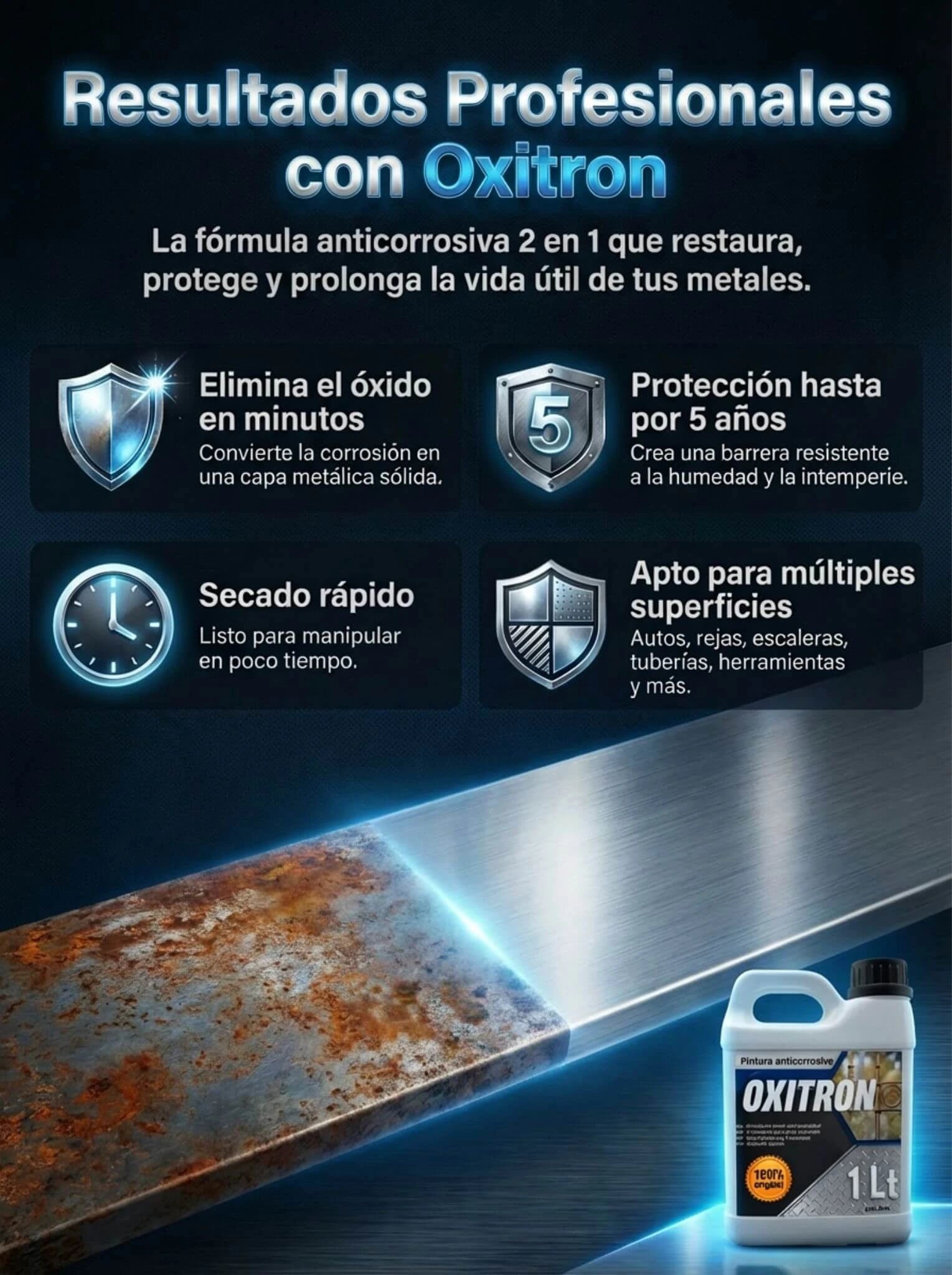 PINTURA ANTICORROSIVA OXITRON – Mi tienda
